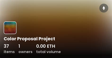 color proposal project collection opensea