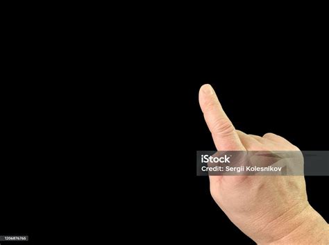 Photo Libre De Droit De Lindex Appuie Sur Le Bouton De Lintérieur