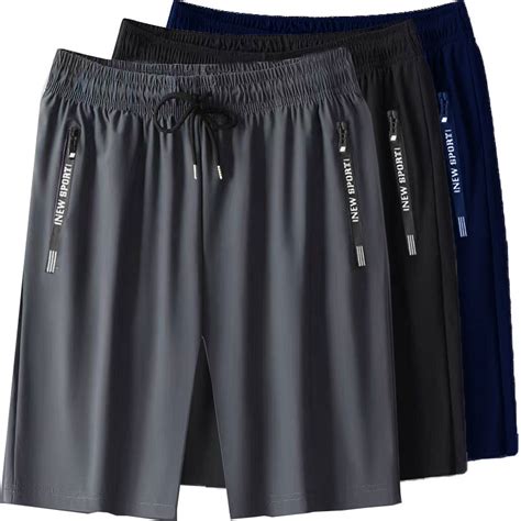 กางเกงขาสั้น ยูนิเซ็กซ์ เกาหลีคลาสสิก กางเกงขาสั้นกีฬาผู้ชายเกาหลีแห้ง