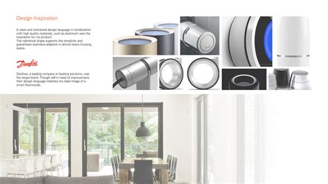 Danfoss Smart Thermostat On Behance