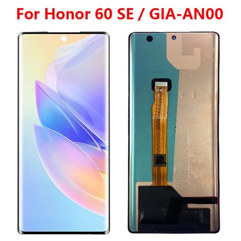 화웨이 명예 60 Se Lcd 디스플레이 터치 스크린 디지타이저 교체 Gia An00 티몬