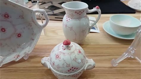 덴마크 도자기 브랜드 로얄코펜하겐 코럴 출시 기념 핸드페인팅 시연 Youtube