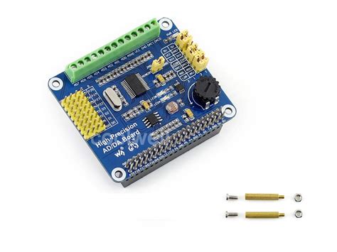 Buy Waveshare Raspberry Pi AD DA Expansion Sheild Board Adding High