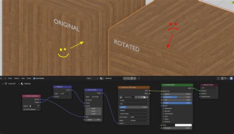 impossible rotate a texture in object mapping 45 by cyberlecs