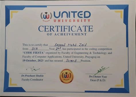 Codefiesta Codingjourney Zaid Sayyed