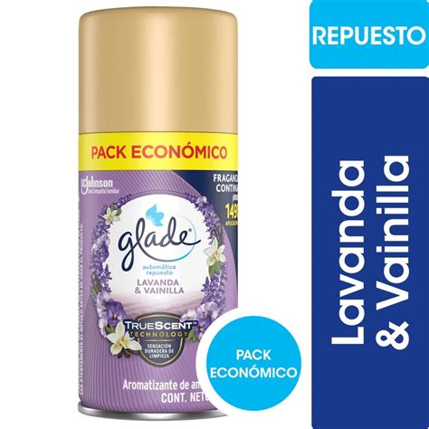 Glade Repuesto Automático Lavanda Y Vainilla 170ml En Precialo