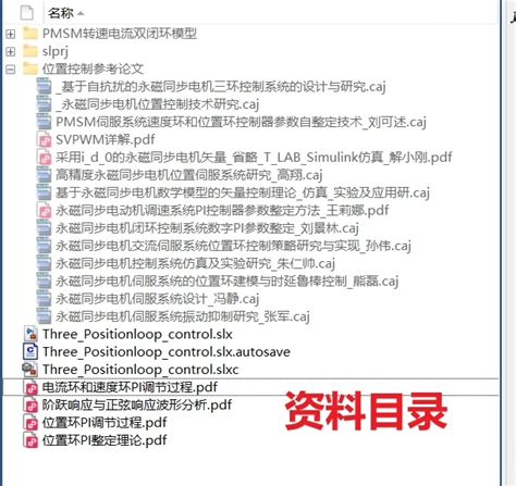 永磁同步电机位置环、转速环、电流环三闭环控制matlab仿真（带说明文档） 资料内容： ①搭matlab Simulink 的电机三环模型下载slx Csdn博客
