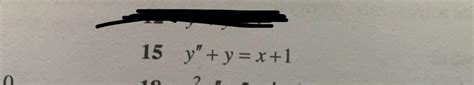 Solved Find A Power Series Solution Of The Given Ode