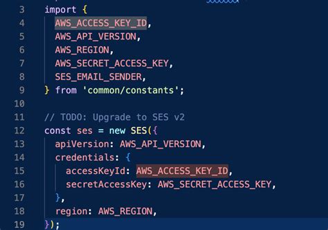 Is There A Way To Run This SES Code Inside EC2 Without Providing The Access Key And Let It