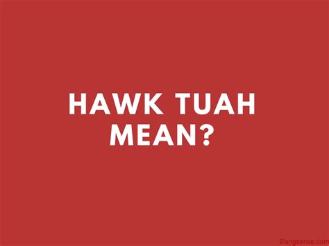 What Does Hawk Tuah Mean Slang Explained With Examples