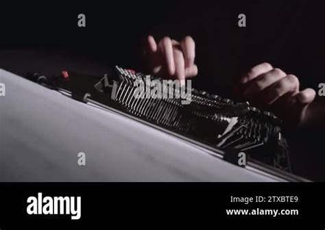 Typewriter Released Stock Videos And Footage Hd And 4k Video Clips Alamy