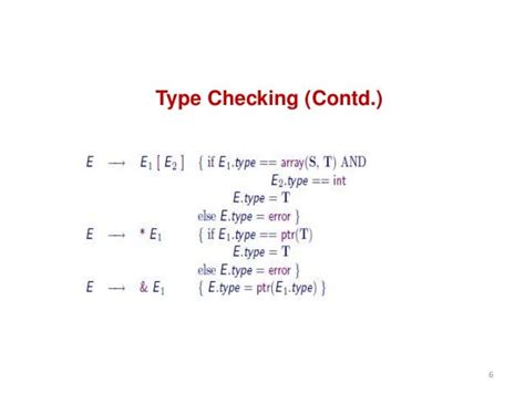 type checking