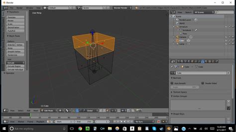Help Cannot Get Armature Modifier To Work Talk Gamedevtv