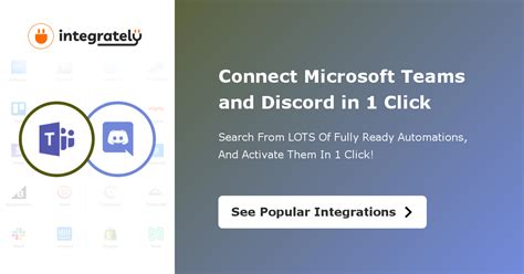 Connect Microsoft Teams And Discord Integrations 2 Integrations ️