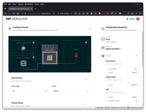 ESP ZeroCode Web Application Creates Custom Matter Certifiable Firmware For ESP Targets CNX