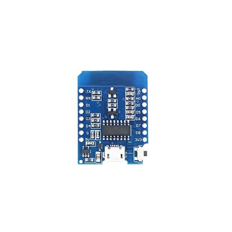 Esp8266 Nodemcu D1 Mini Geliştirme Kartı Micro Usb Wi Fi Robolink