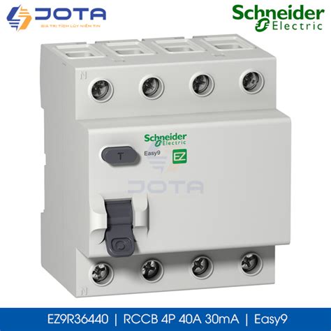 Ez9r36440 Rccb 4p 40a 30ma Schneider