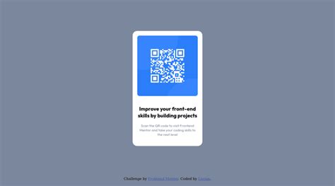 Frontend Mentor Qr Code Component Coding Challenge Solution