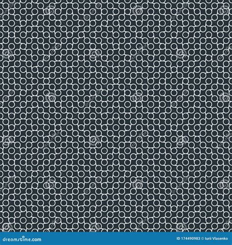 Truchet Random Pattern Generative Tile Art Background Illustration Stock Vector Illustration