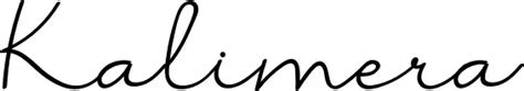 Kalimera Font By Airotype Design FontRiver