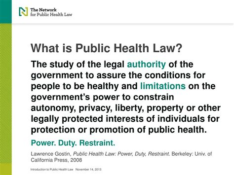 Ppt Introduction To Public Health Law Powerpoint Presentation Free