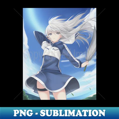 Anime Girl Wind Magic Elemental Professional Sublimation D Inspire