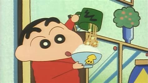 蜡笔小新吃纳豆美食大山谷图库