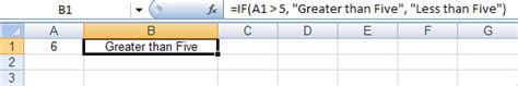 Microsoft Excel Tutorials The IF Function