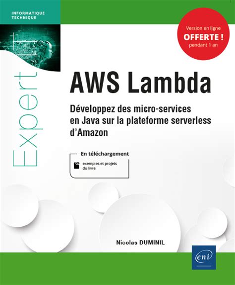 Aws Lambda Développez Des Micro Services En Java Sur La Plateforme Serverless Damazon Lons