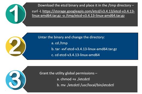 Configuring The Etcdctl Utility Powerprotect Data Manager Protect And Restore A Kubernetes