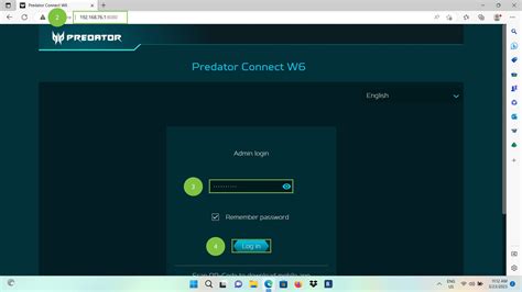 Predator Connect W6 Bandwidth Configuration Within Hybrid Qos Acer