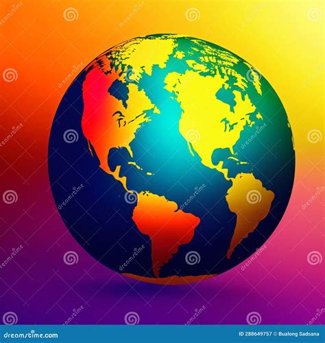 digital data globe abstract of a scientific technology data network