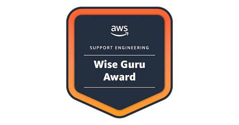 Sreedhar Reddy Bakkireddy On Linkedin Wise Guru Award Was Issued By Aws Support Engineering To
