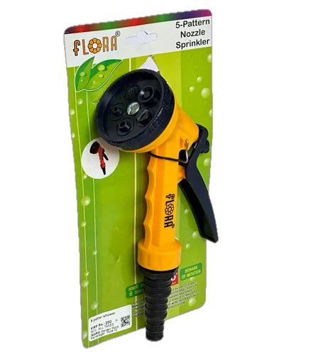 13mm Plastic Flora 5 Pattern Nozzle Sprinkler Pipe Size 7 Inchl At