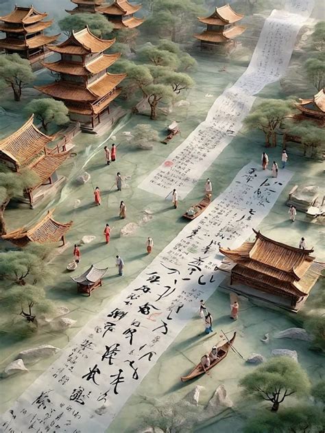 古人是怎么过假期的？看 王羲之兰亭雅集 小红书 花瓣网