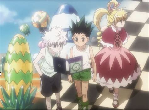 Killua ⚡ Bisky 💟👊🏻 Gon Arcos Fantasma Coliseo