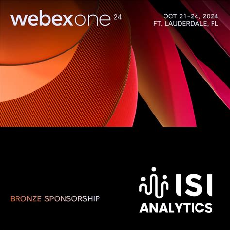 Webexone2024 Ucanalytics Queueanalytics Webexcalling Isianalytics Isi Analytics