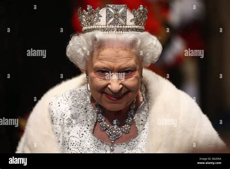 Queen Elizabeth Ii Arrives Ahead Of The State Opening Of Parliament In