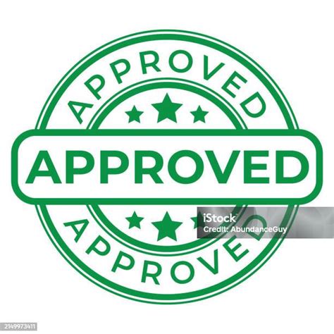 녹색 승인 절연 스탬프 스티커 별 벡터 일러스트 레이 션과 로그인 고급에 대한 스톡 벡터 아트 및 기타 이미지 고급 광고