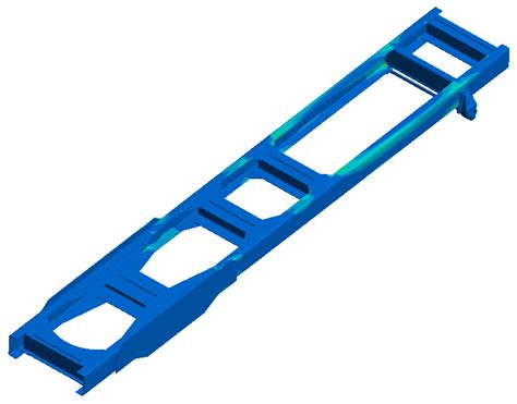 Ansys Workbench 车架静力学分析案例 仿真秀图纸模型