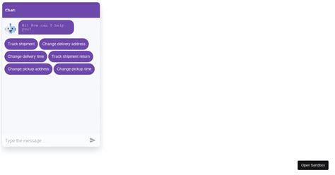 Chatbot Forked Codesandbox Chatbot Forked Codesandbox