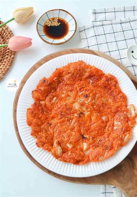 대패삼겹살 김치전 만드는 법 비 오는 날 고소한 김치전 만들기 네이버 블로그