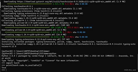 深度学习图像分割环境安装教程 Anaconda Python Pytorch基于pytorch的图像分割 环境安装 教程 Csdn博客