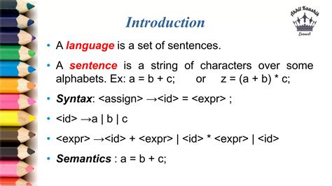 Context Free Grammar Pptx