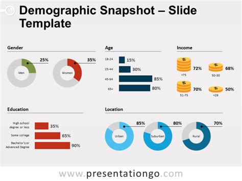 Demographic Infographic Template Free
