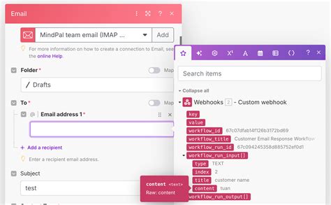Webhook Node Mindpal