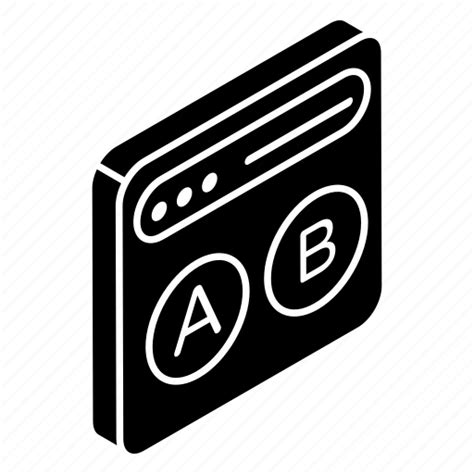 Ab Testing Website Webpage Multivariate Display Comparing Icon