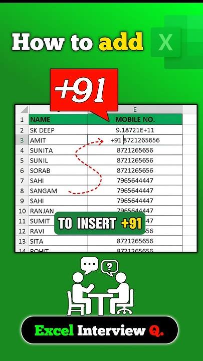 Basic Excel Interview Question ⁉️😨shorts Interview Youtube