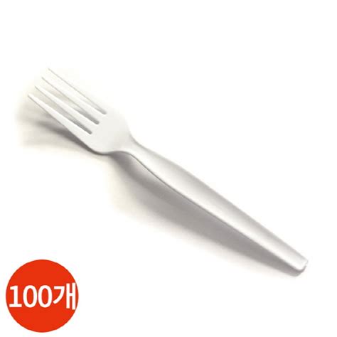 1706090 일회용 플라스틱 포크 100개 홈플러스 익스프레스