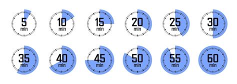 Premium Vector Simple Stopwatch Icons Colorful Chronometer Time Counter With Dial Countdown